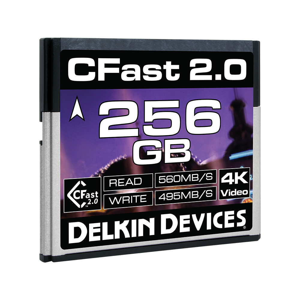 Delkin Devices CFast 2.0 Non-VPG-130 Memory Card (256 GB) [DDCFST560256 ...