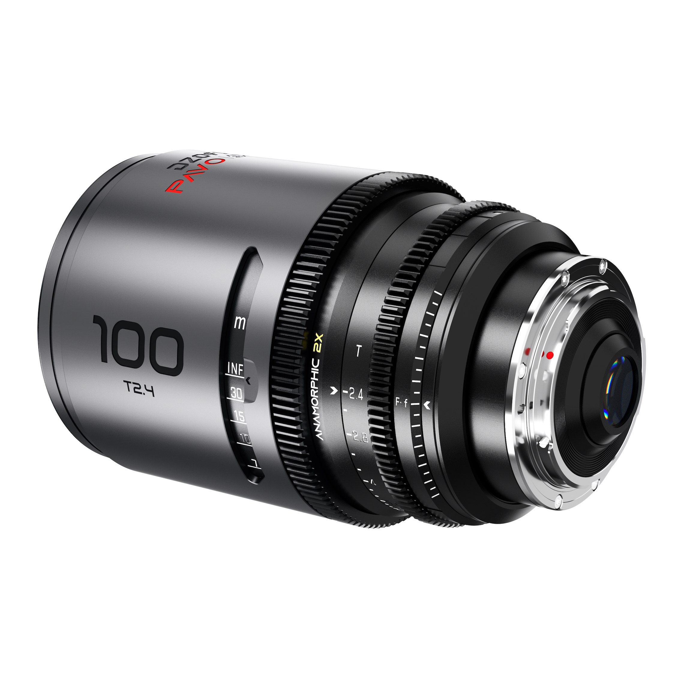 DZOFilm Pavo 32/55/100mm 2x Anamorphic Lens Kit w/ PL&EF Mount (Neutral ...