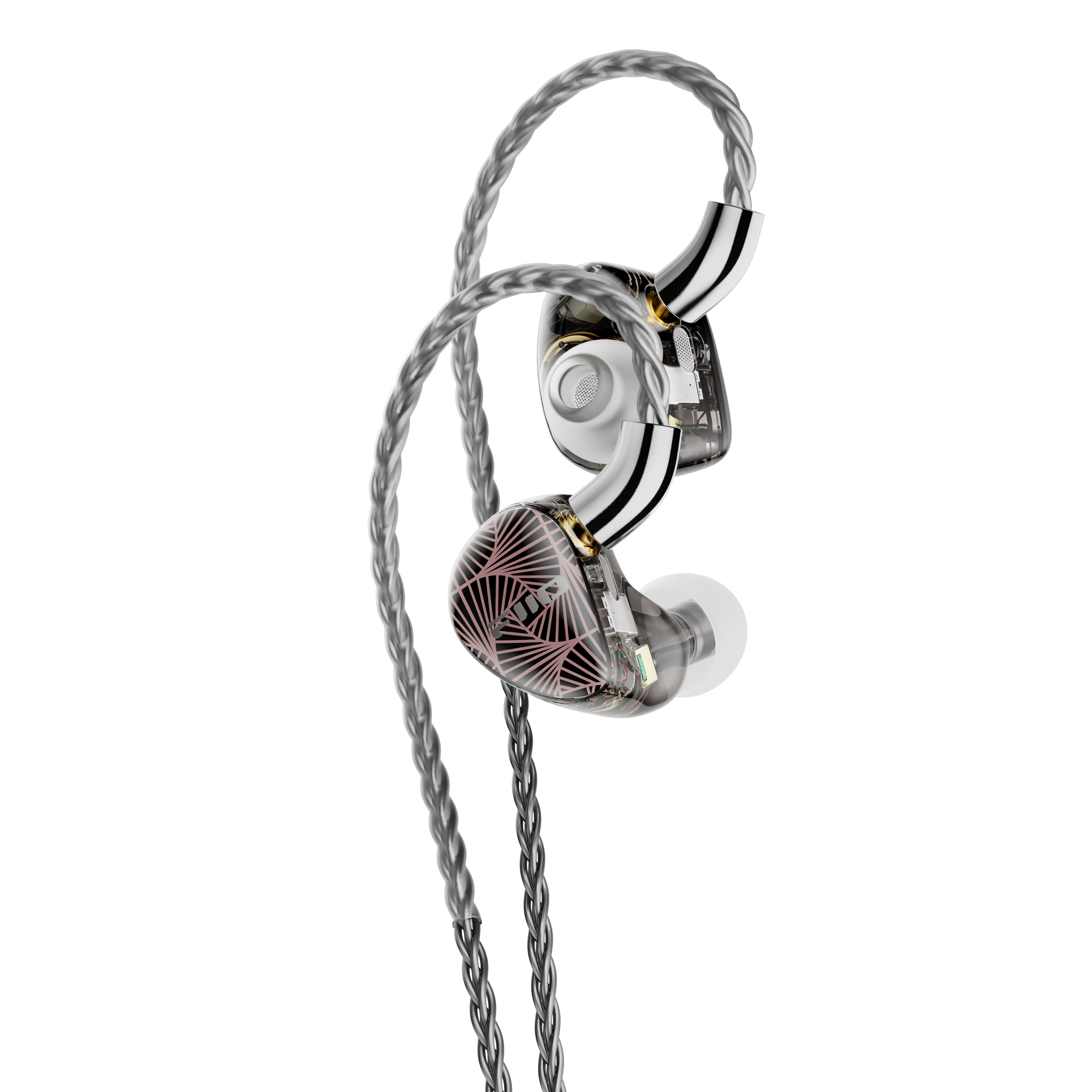 FiiO FX15 1 Dynamic 1 BA 4 Electrostatic Tribrid In-Ear Monitors [FX15 ...