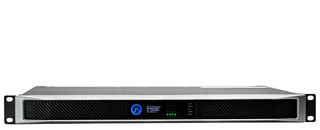 LEA Professional Connect 704D 4-Channel Amplifier with Dante [CS704D ...