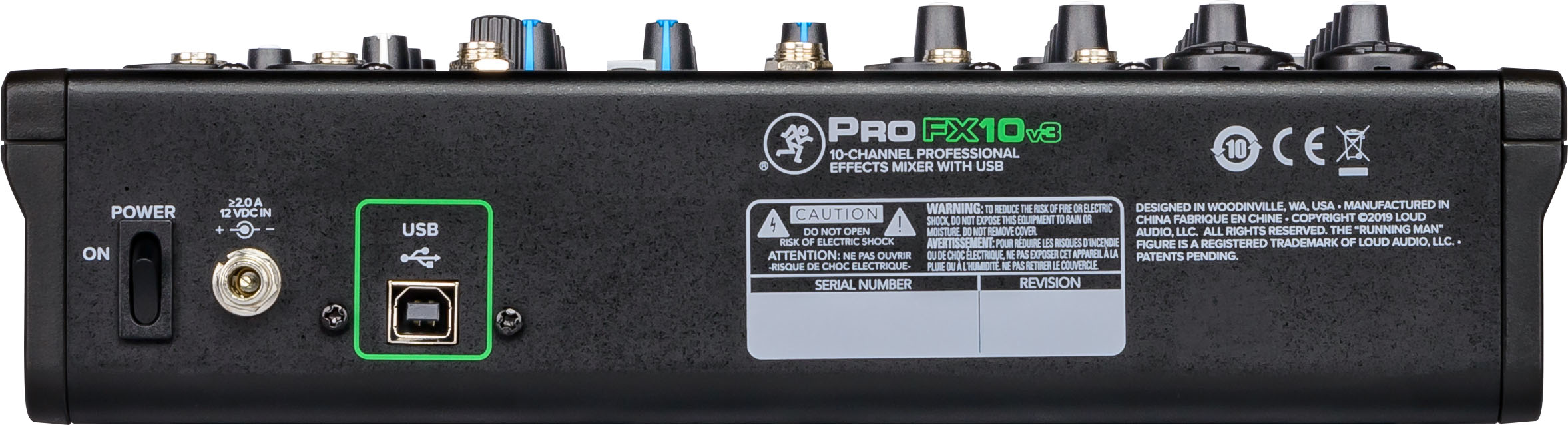 Mackie ProFX10v3 10 Channel Mixer w/ Effects and USB [ProFX10v3 ...