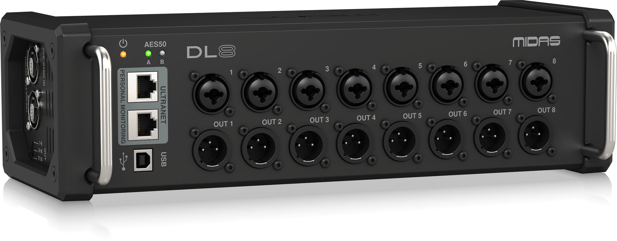 Midas DL8 8 Input, 8 Output Stage Box [DL8] : AVShop.ca - Canada's Pro ...