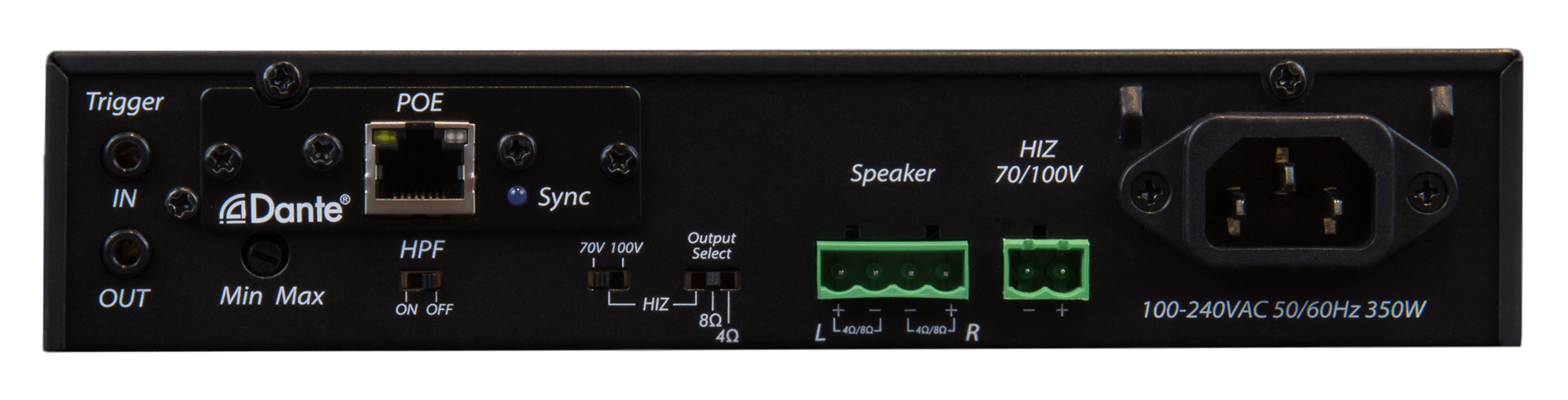 Muxlab Dante 2-Channel Power Amplifier (240W) [500553] : AVShop.ca ...