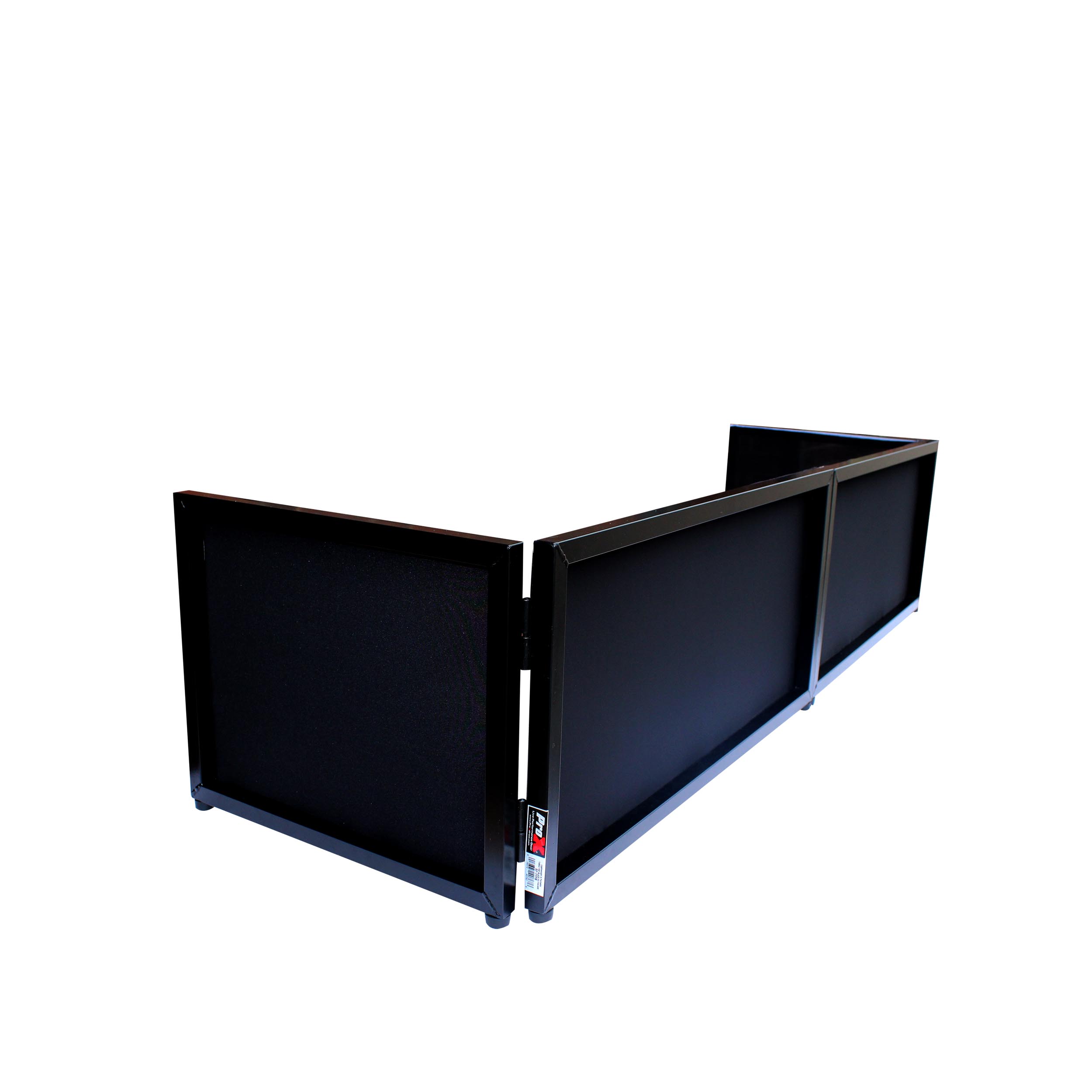 ProX XF-TTFB Table Top DJ Facade - 6 Foot / Black Frame [XF-TTFB ...