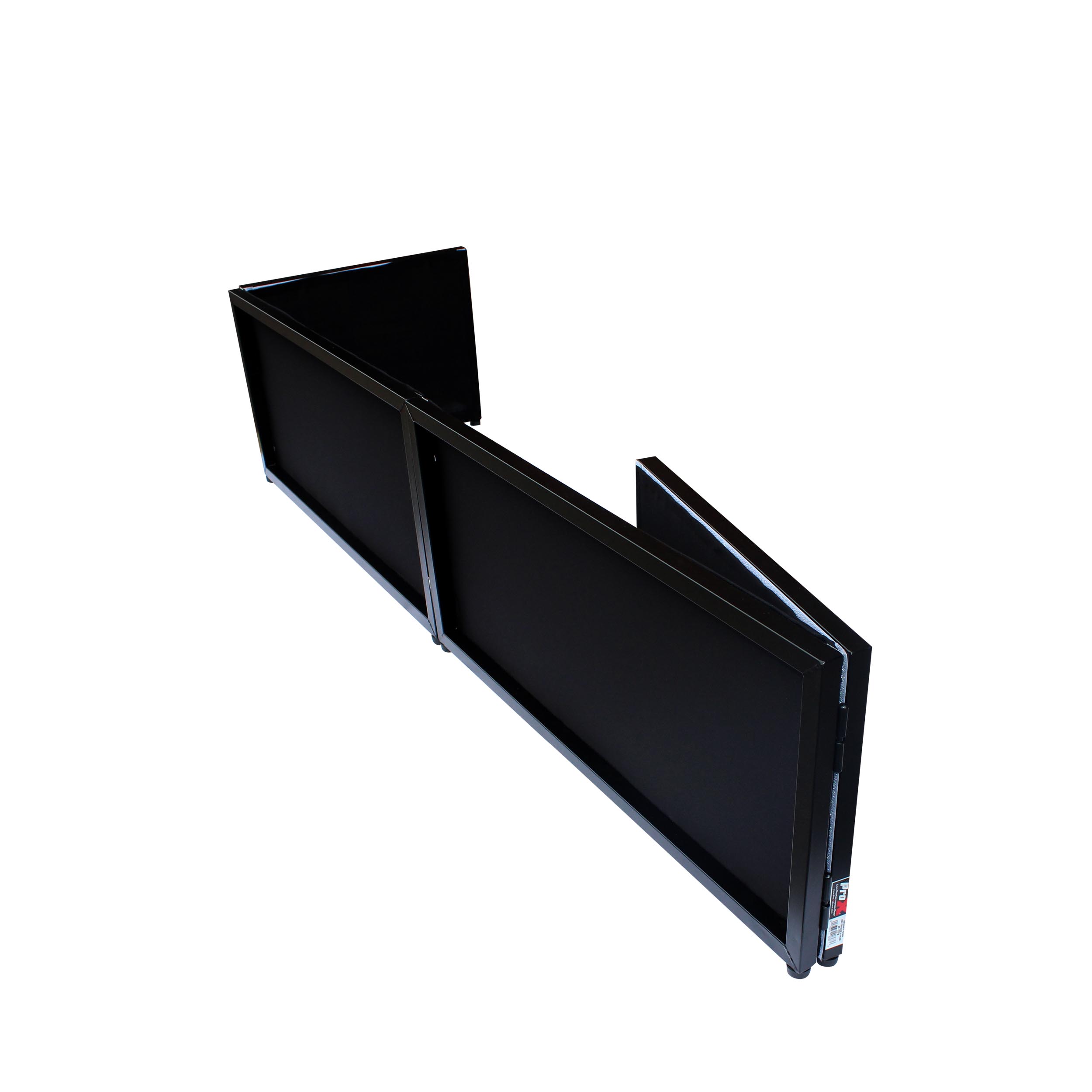 ProX XF-TTFB Table Top DJ Facade - 6 Foot / Black Frame [XF-TTFB ...