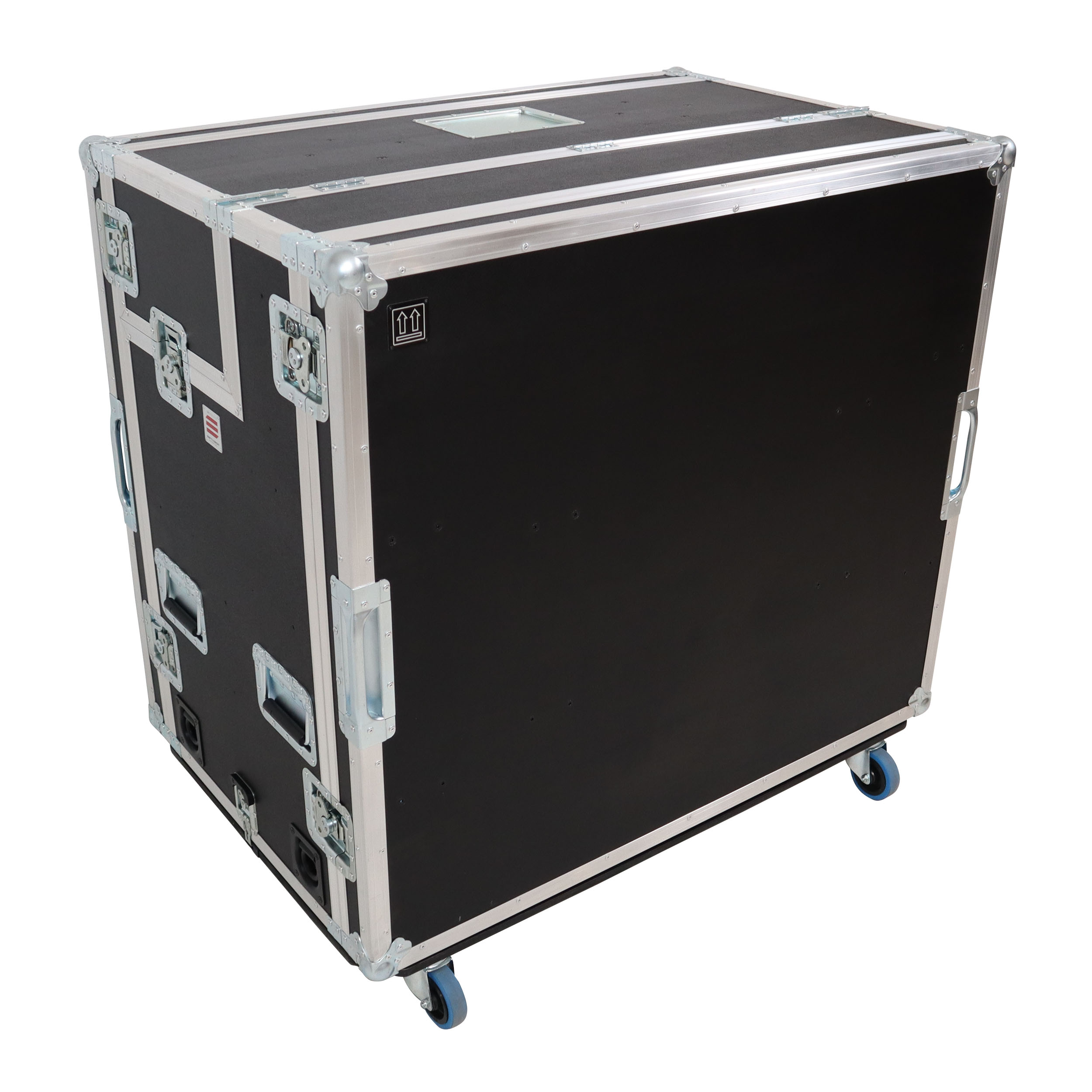 ProX Video Controller Station Case 2x 24in Monitors + rack 9U + 6U by ...