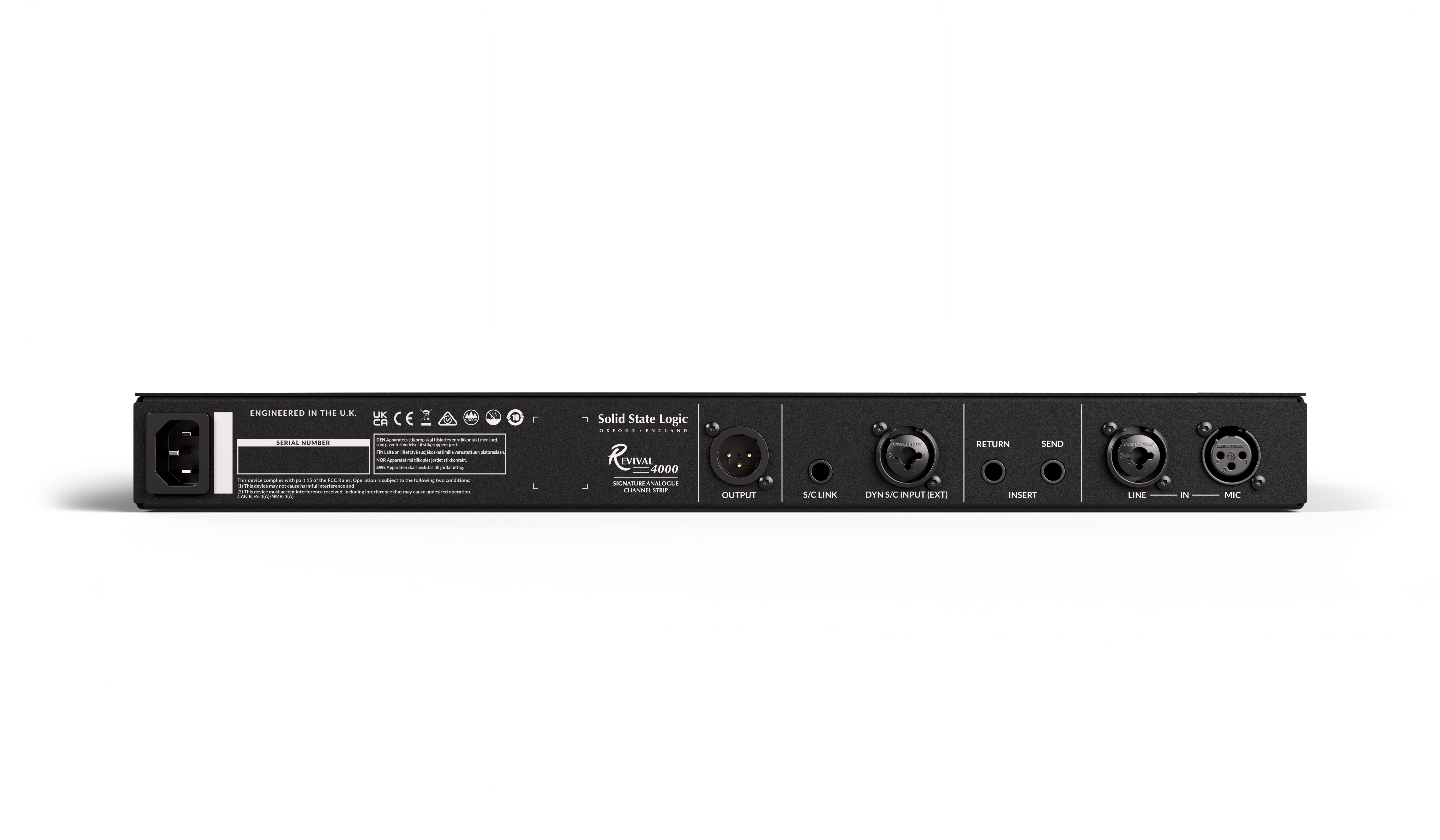 Solid State Logic Revival 4000 Analogue Channel Strip [729747X2 ...