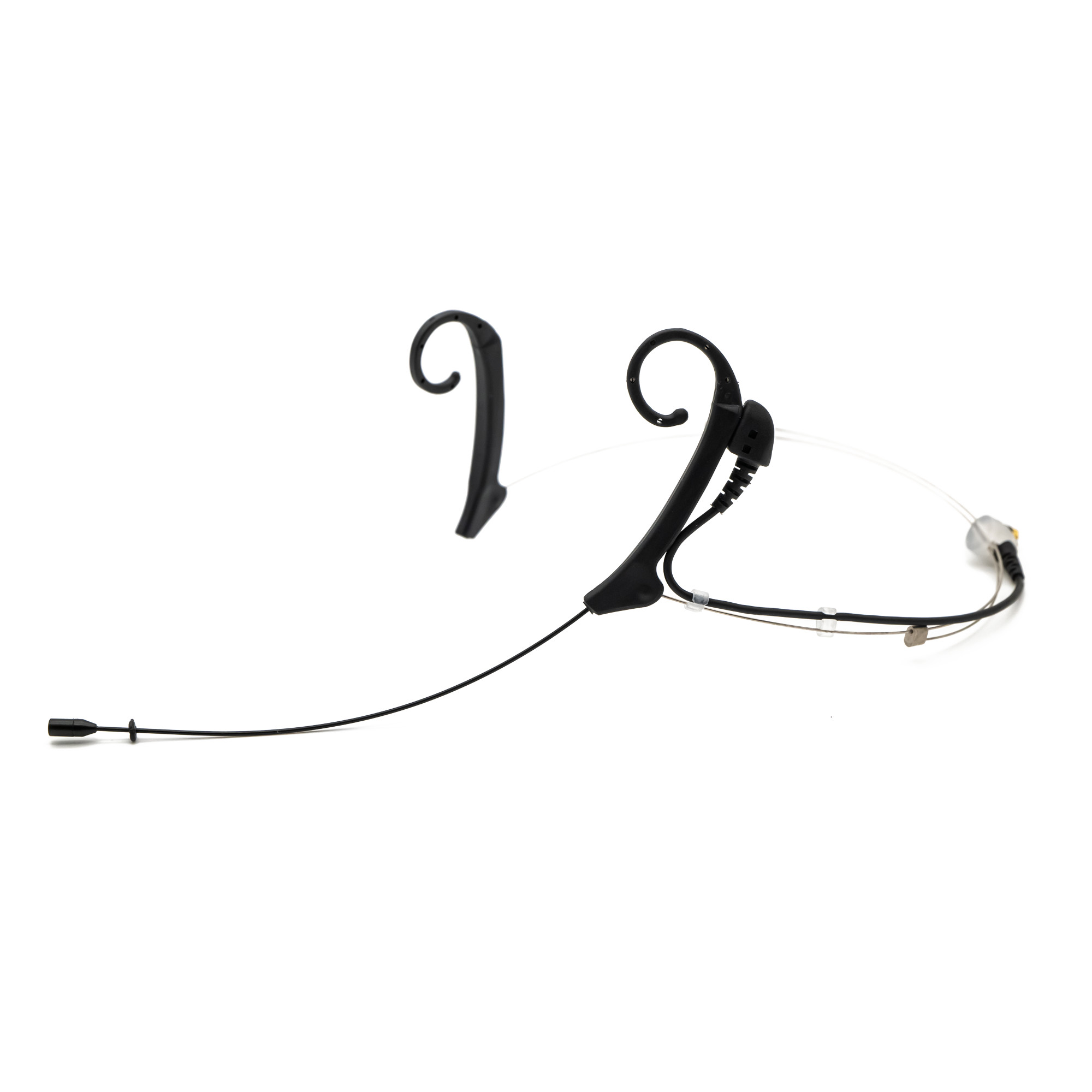 THOR SHADOW SH20 Dual Ear Headworn Mic w/MicroDot Cable - Black, 3.5mm ...